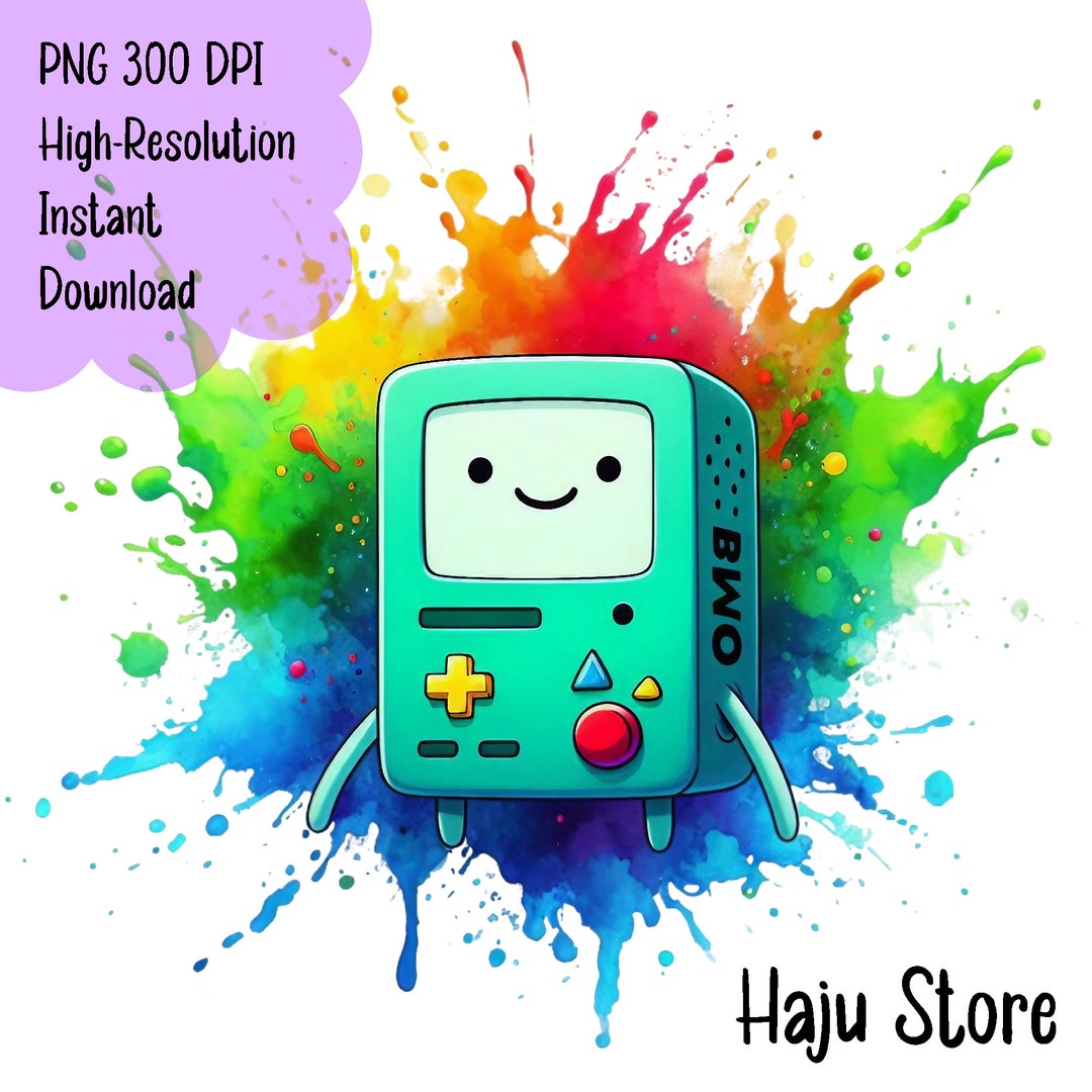 PNG Sublimation BMO High Resolution Instant Download 300 DPI - Etsy