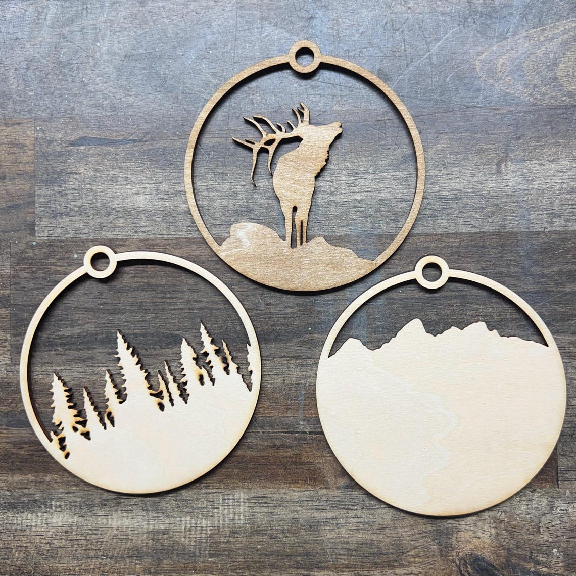 DIY Laser Files, Digital SVG Download: Grand Tetons ELK Christmas ...