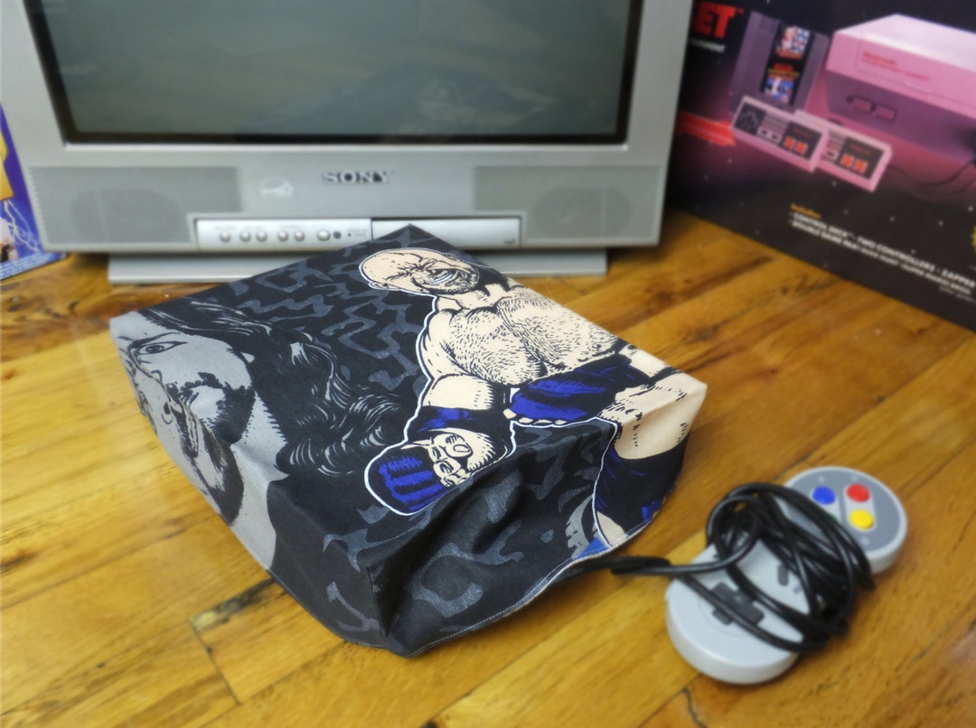 WCW Goldberg Console Dust Cover, Handmade From Vintage Children’s Bed ...