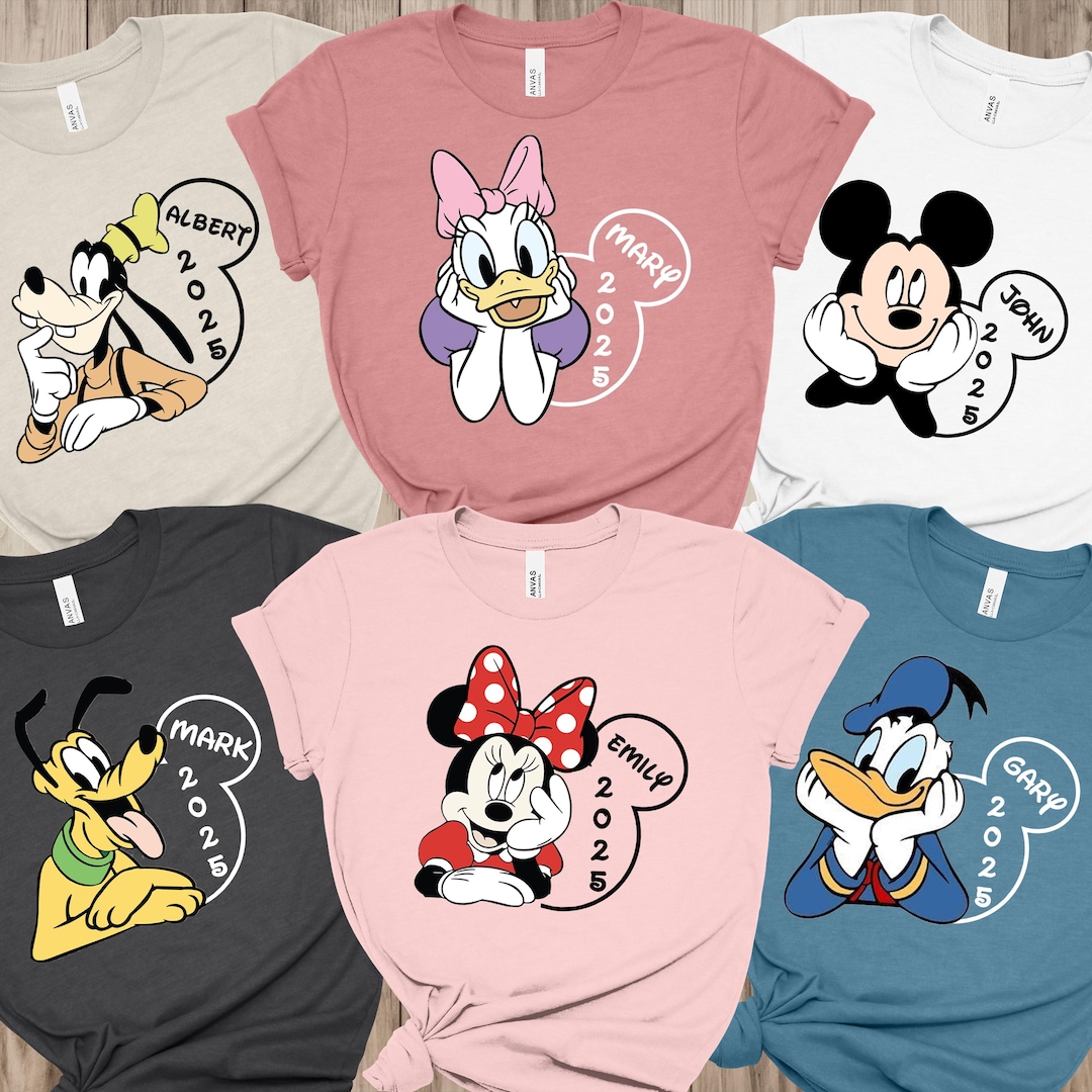 Custom Matching Disney Shirts, Custom Disney Family Shirt, Custom ...