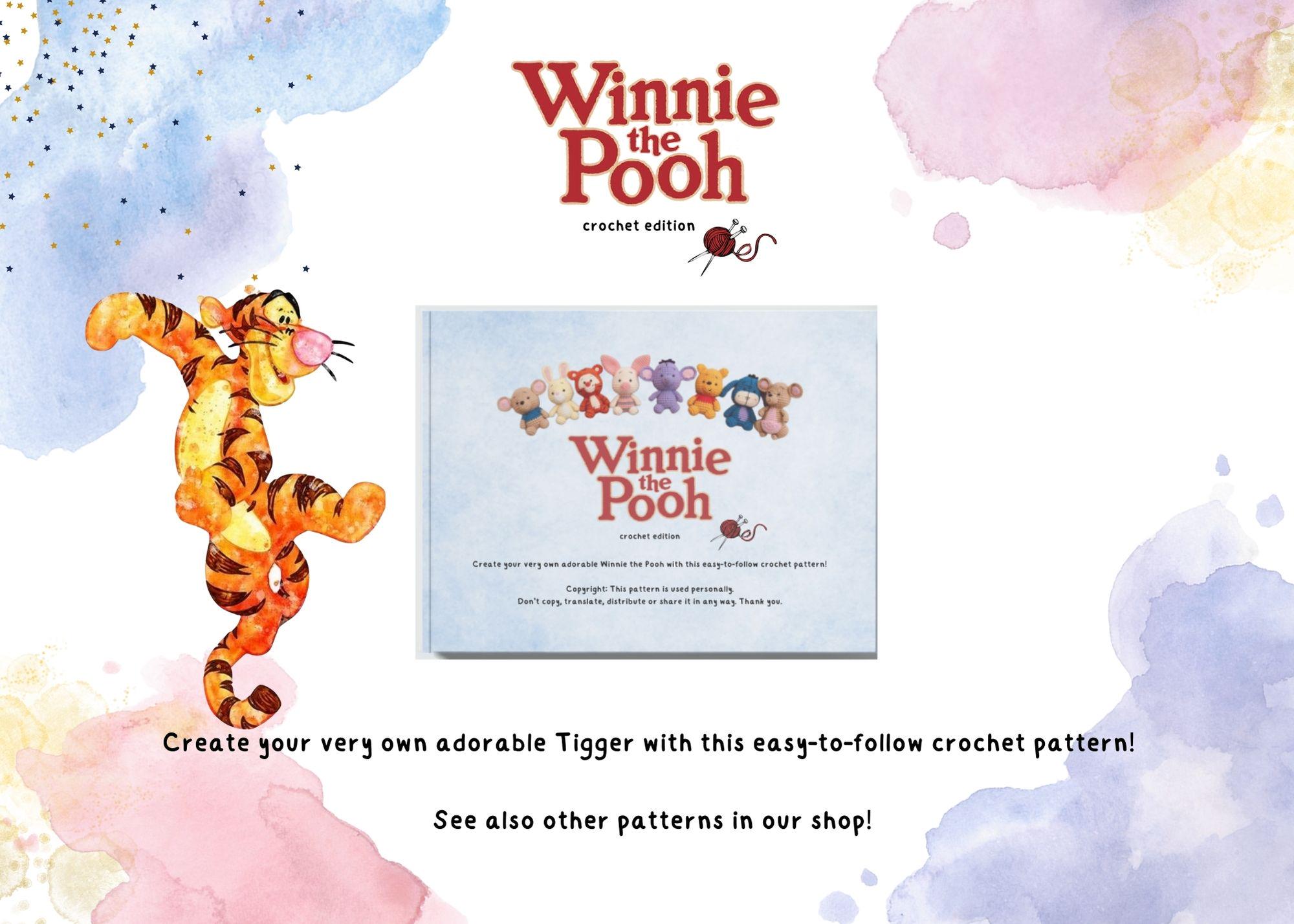 Tigger Crochet Pattern, Amigurumi Tutorial (english PDF) - Etsy