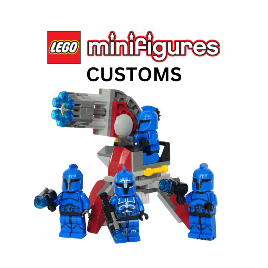 Lego Star Wars CUSTOM MOC SW Set Senate Commando Troopers 75088 - Etsy