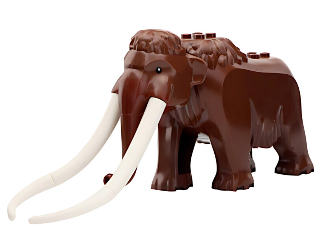 Lego Wooly Mammoth Mini Figure Artic Animal CMF - Etsy