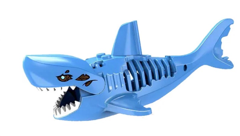 Lego Shark Animals Pirates of the Caribbean Minifigures Custom Rare - Etsy