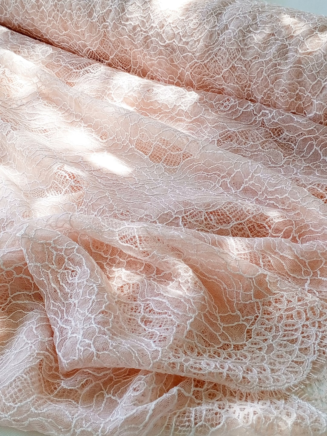 Pink “sovereign Bloom Lace” Aesthetic Floral Vintage Embroidered ...