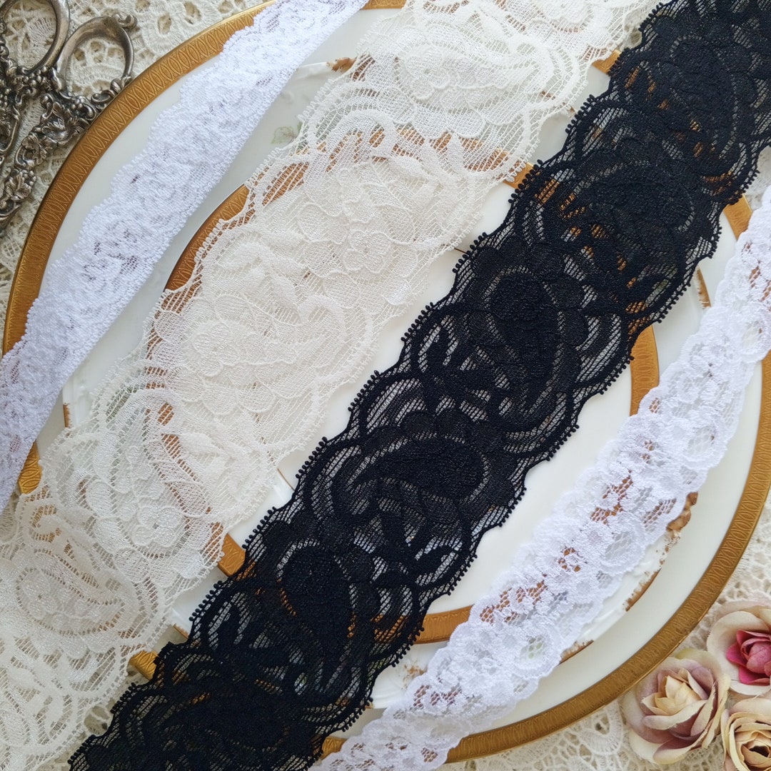 Vintage Premium Soft Stretch Lace Trim 1