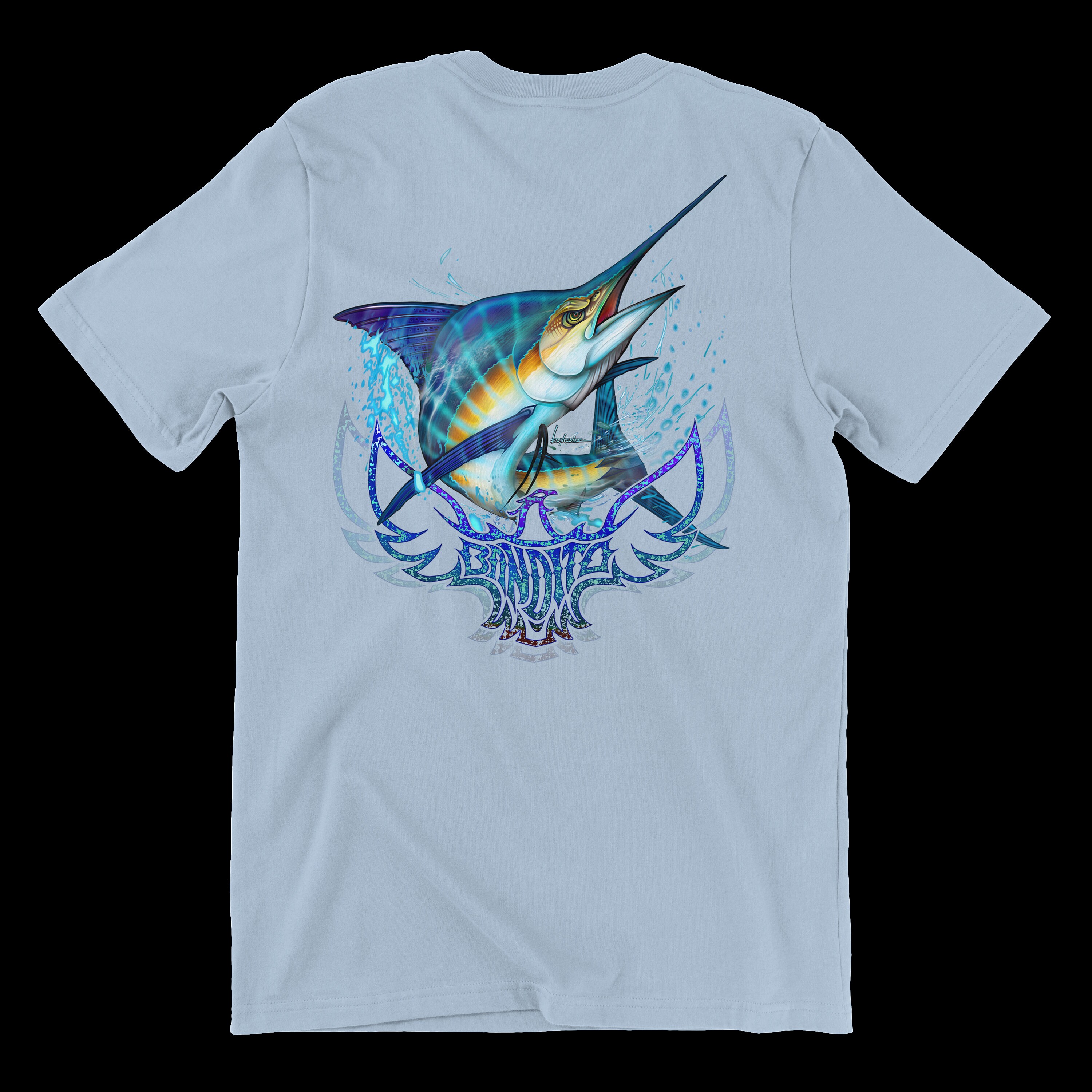 Blue Marlin T-shirt - Etsy