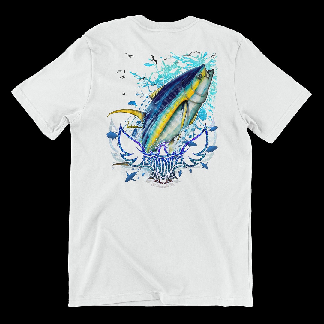 Yellowfin Tuna T-shirt - Etsy