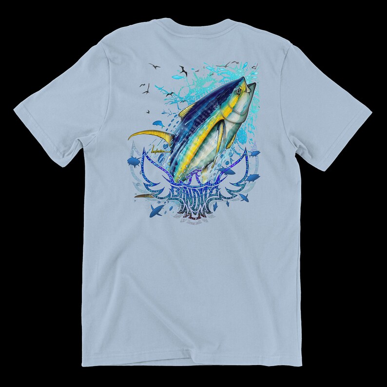 Yellowfin Tuna T-shirt - Etsy