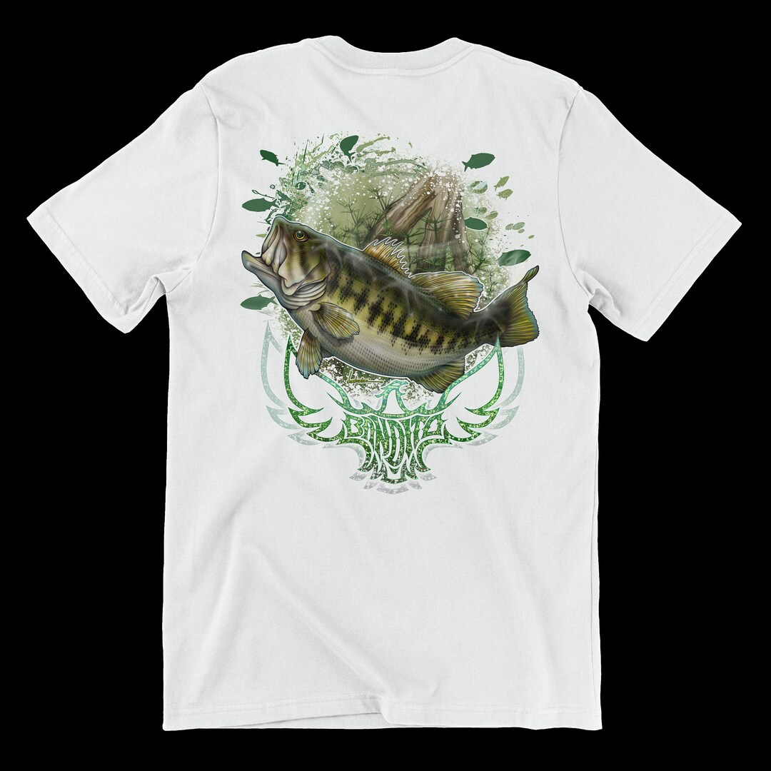 Largemouth Bass T-shirt - Etsy