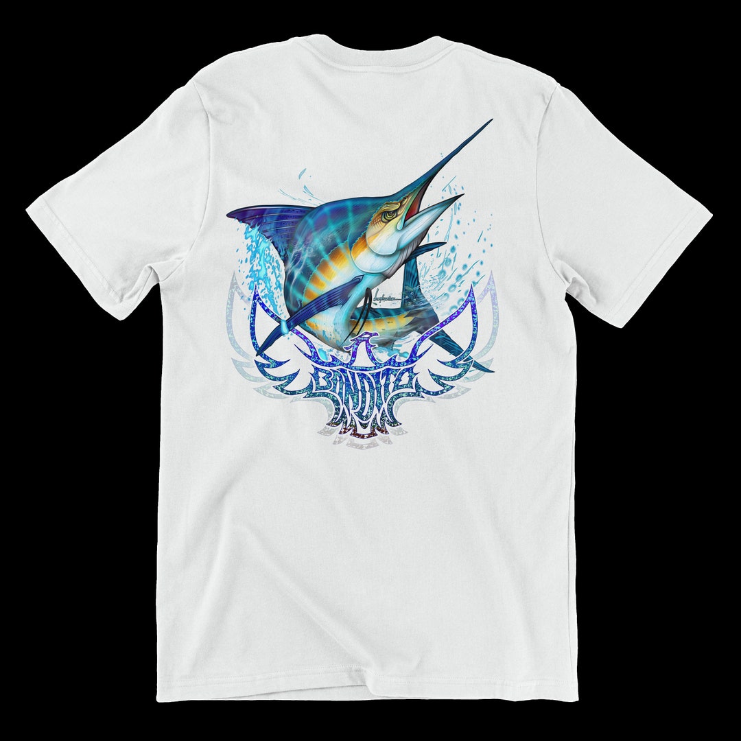 Blue Marlin T-shirt - Etsy