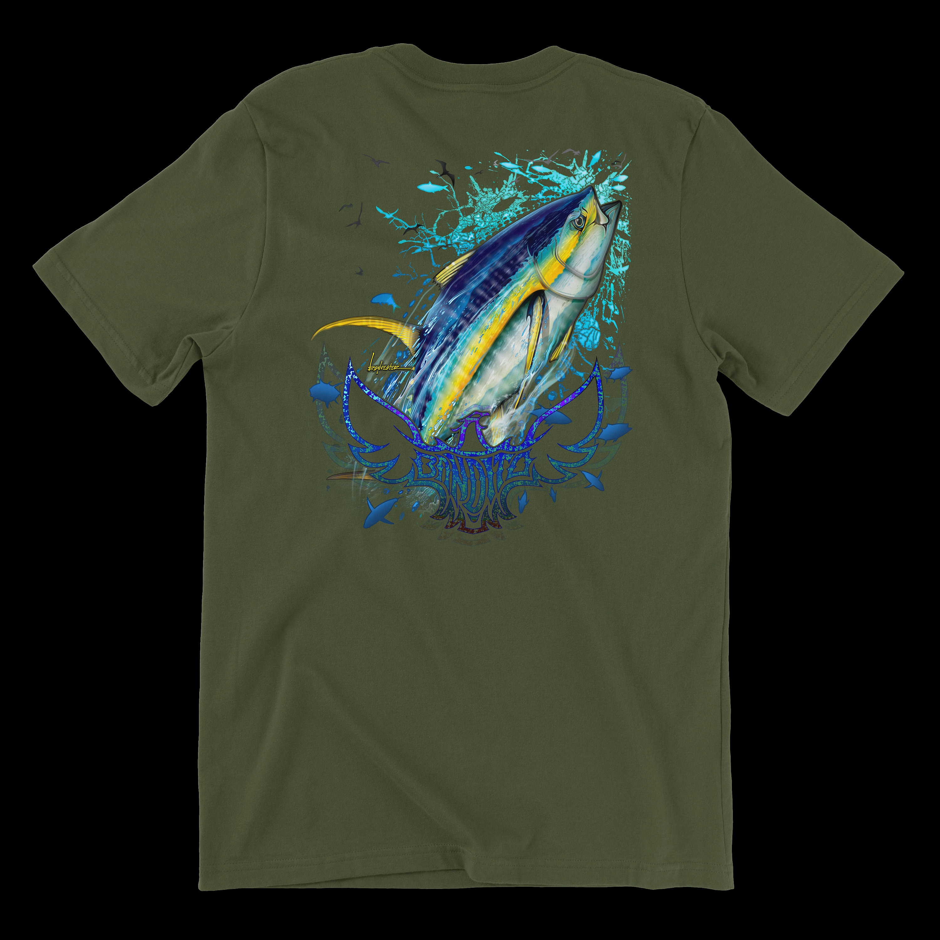 Yellowfin Tuna T-shirt - Etsy