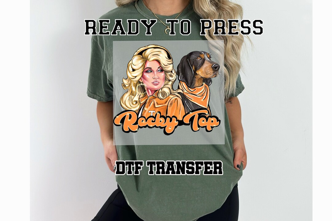 Tennesse D Original Dtf Transfer, Tennesse Team Ready to Press Dtf ...