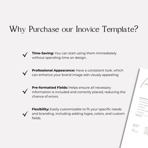 Minimalist Invoice Template for Small Businesses, Invoice Tracker ...