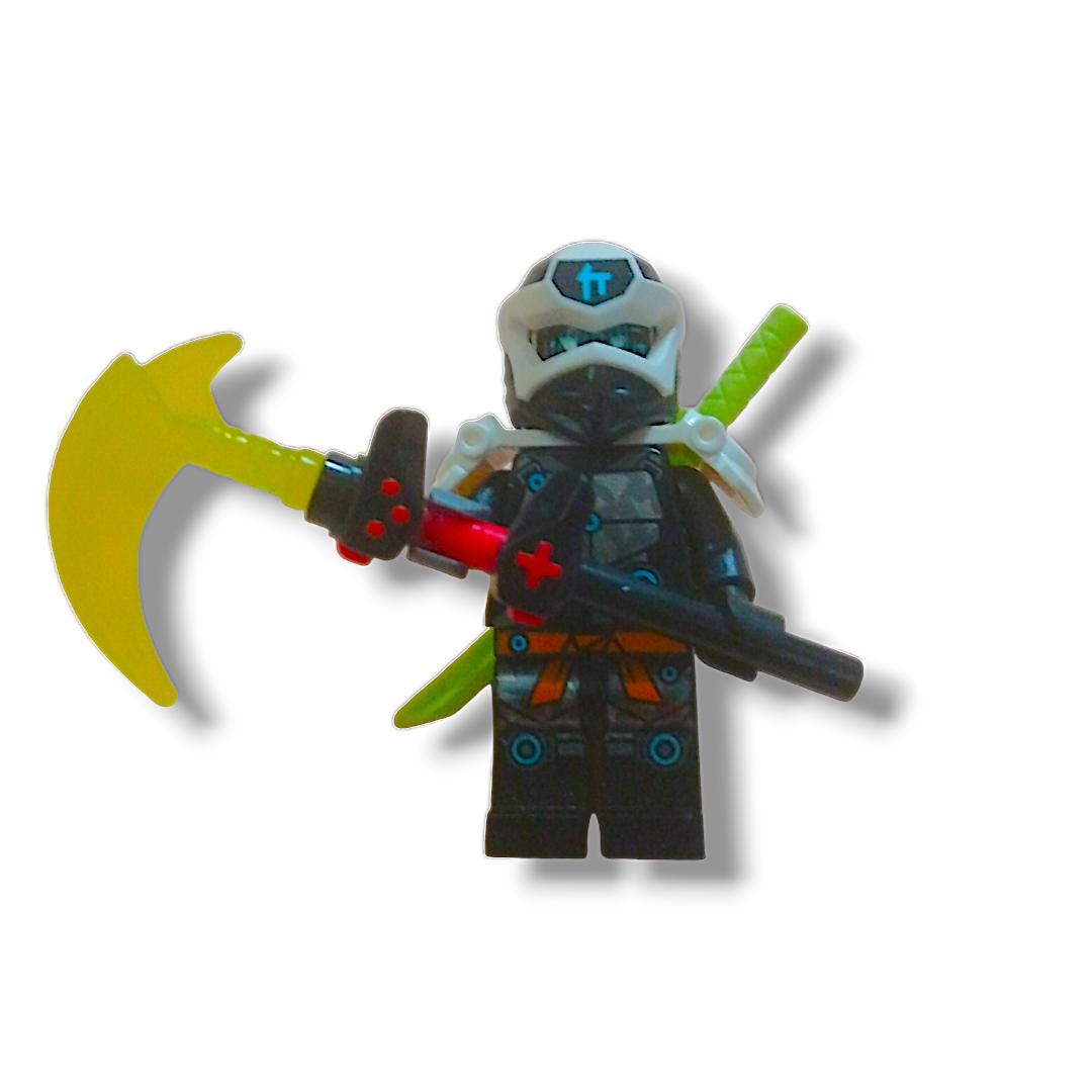 Lego Ninjago Prime Digi Cole Minifigure - Etsy