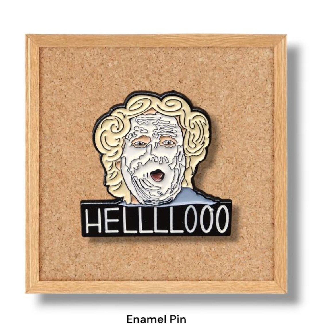 Mrs. Doubtfire Hello Enamel Pin - Etsy