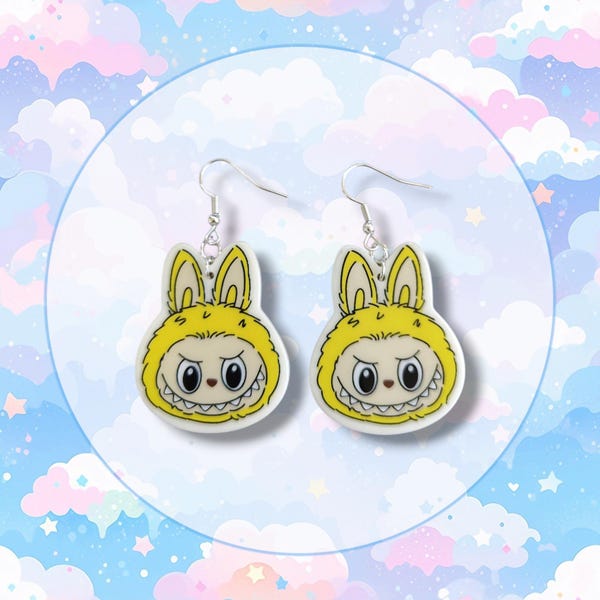 Labubu Yellow - Etsy