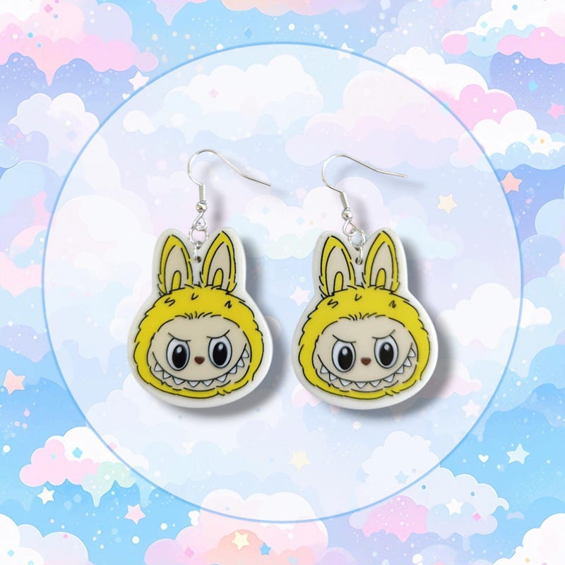 Labubu Yellow - Etsy