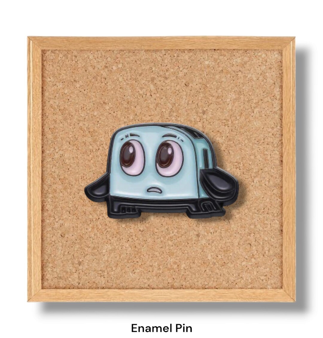 Brave Little Toaster Enamel Pin - Etsy