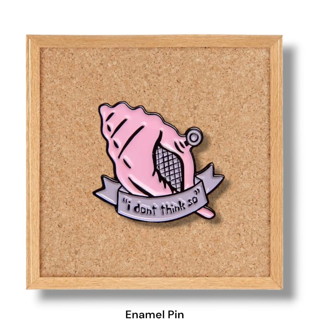 Spongebob Magic Conch Enamel Pin - Etsy
