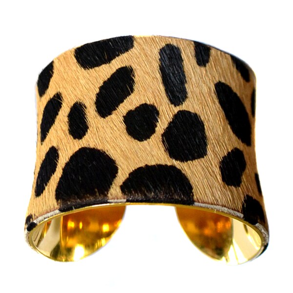 Leopard Cuff - Etsy