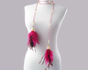 Roaring Twenties Flapper Necklace Custom Made to Order