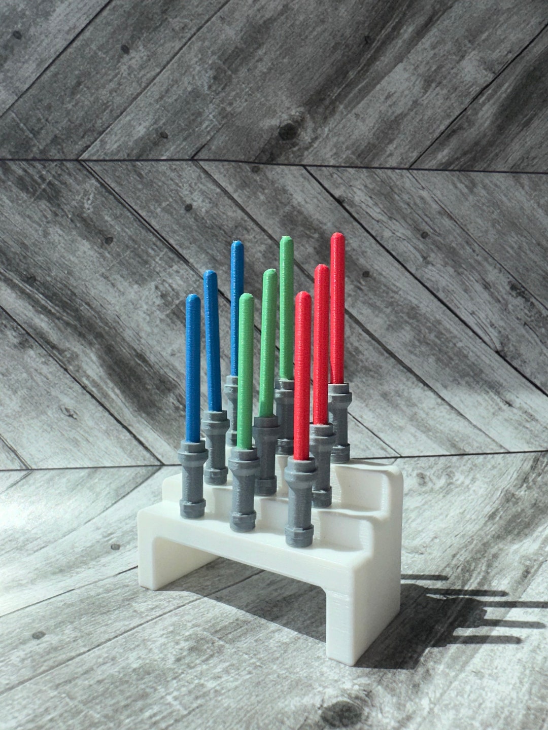 Lightsword Premium Cribbage Pegs • Set of 9 • Custom 3D Printed Design ...
