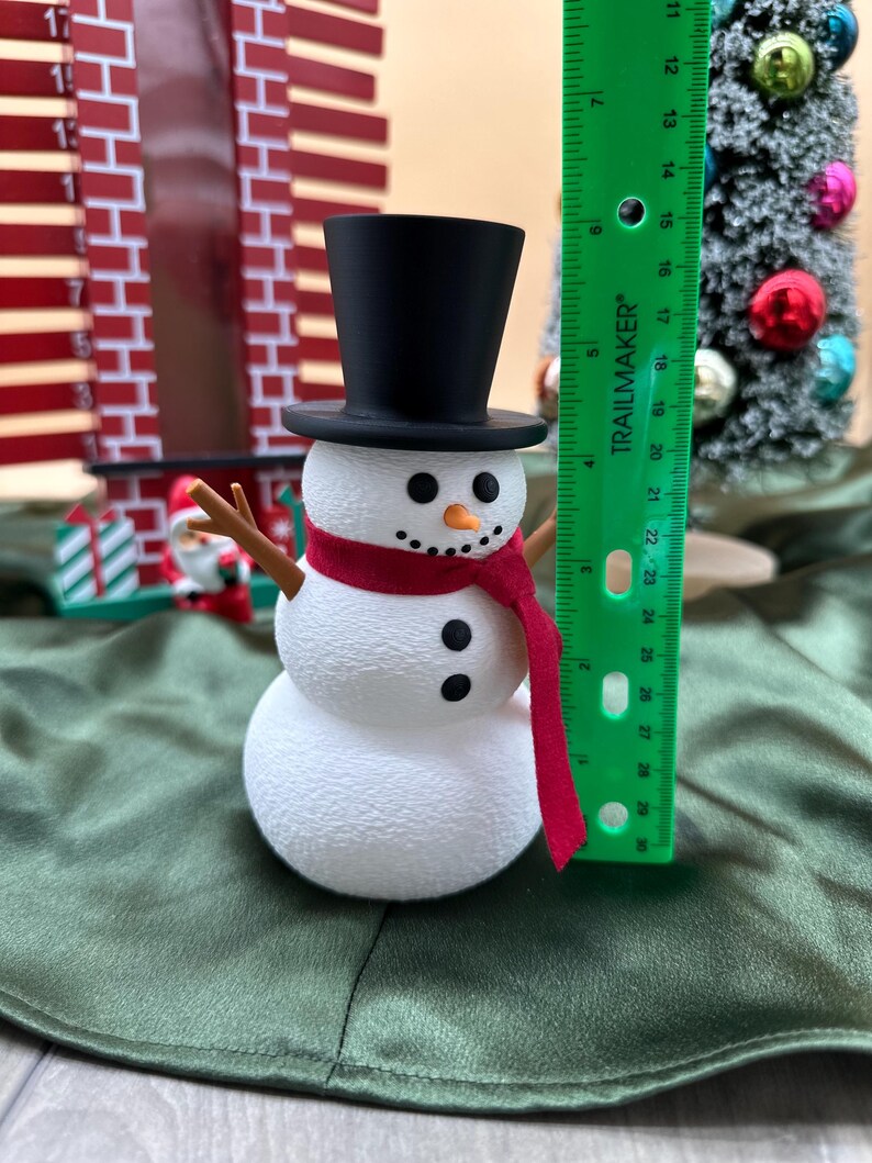 Cozy Snowman Shelf Sitter Now With Arms! – Cute Christmas Decor for ...