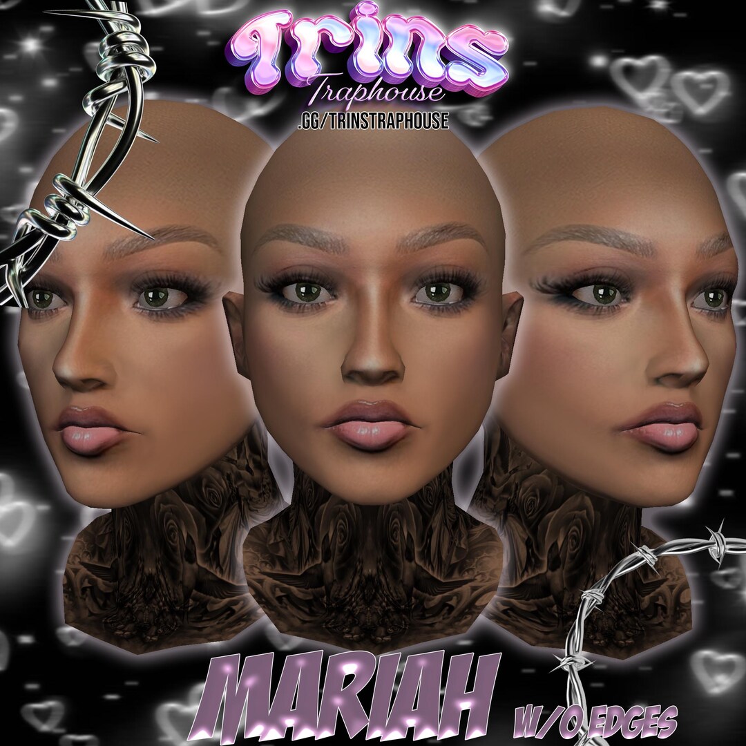 Mariah w/o edges Custom Premade FiveM Face Female - Etsy 日本