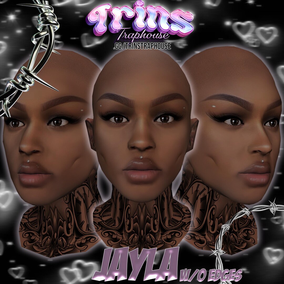 Jayla W/o Edges Custom Premade Fivem Face Female - Etsy Australia