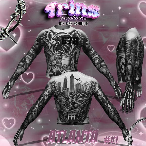 Fivem Tattoos Full Body - Etsy