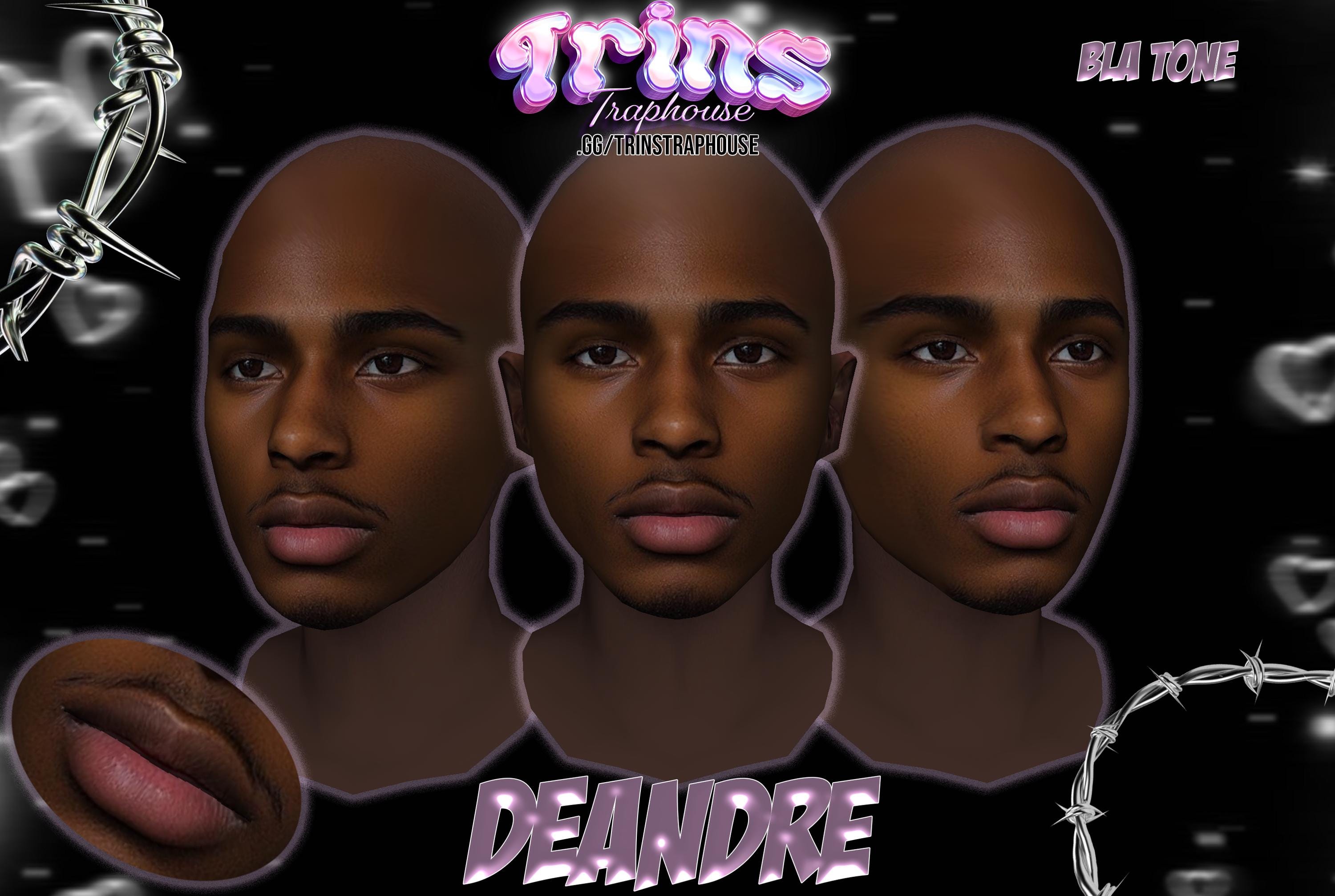 Deandre Skin | Custom Fivem Face | Male - Etsy