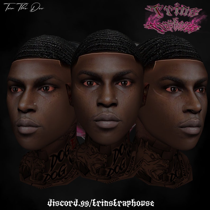 Kash Custom Fivem Face Male - Etsy