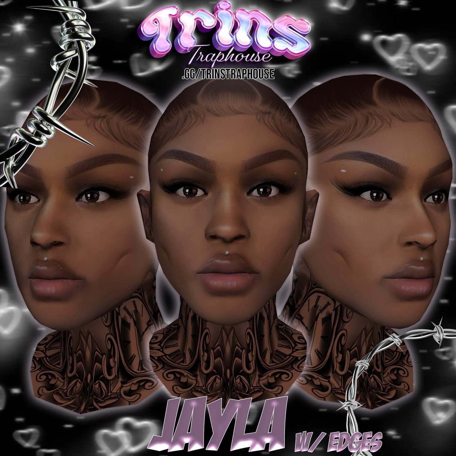 Jayla Premade | Custom Premade Fivem Face | Female | Comes With and ...