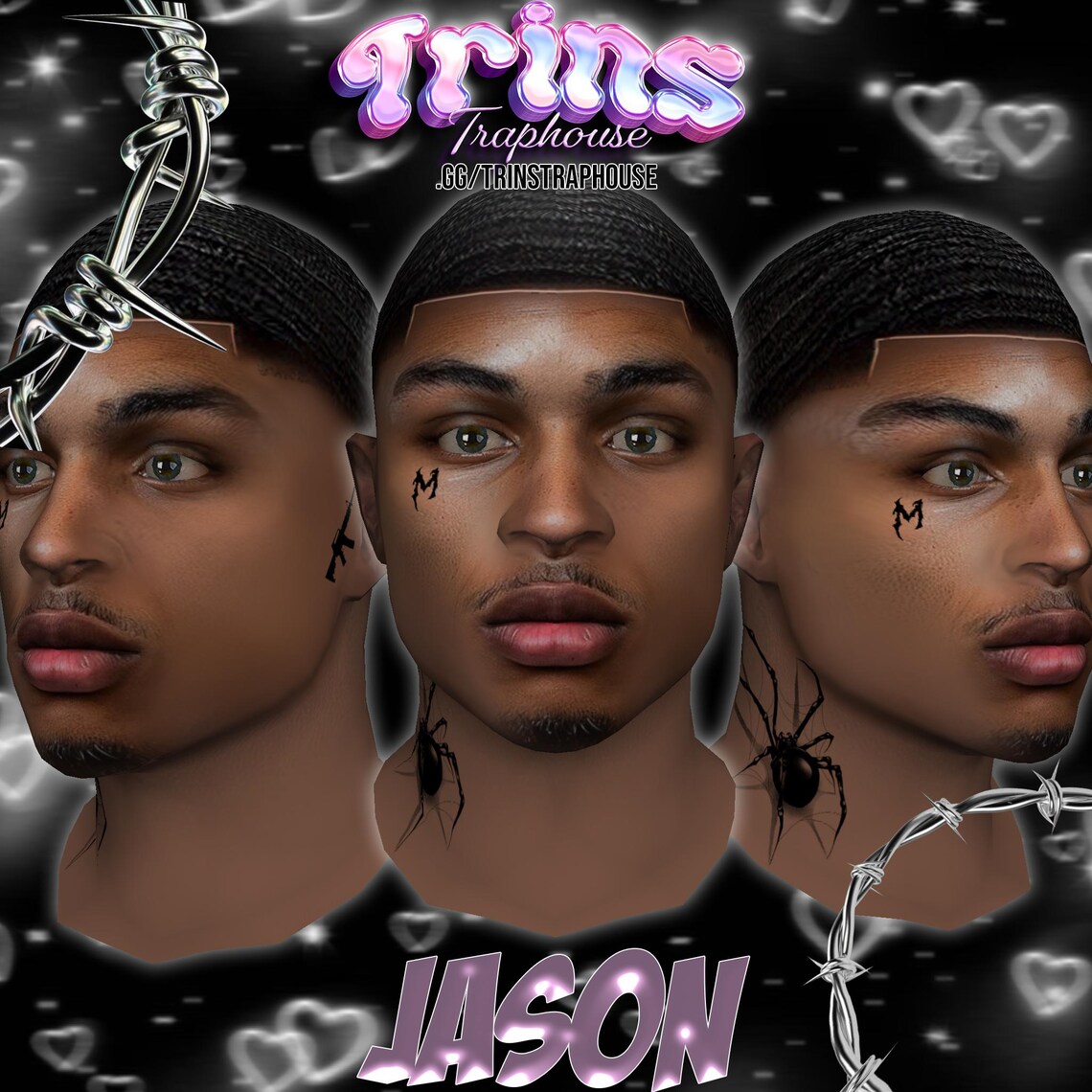 Jason Premade | Custom Fivem Face | Male - Etsy