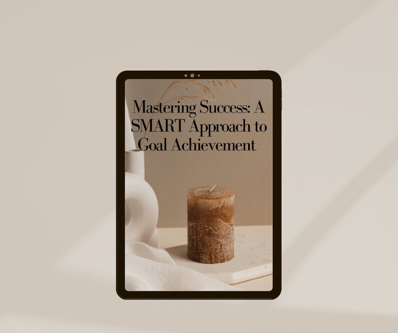 Mastering Success: A SMART Approach to Goal Achievement Workbook - Etsy