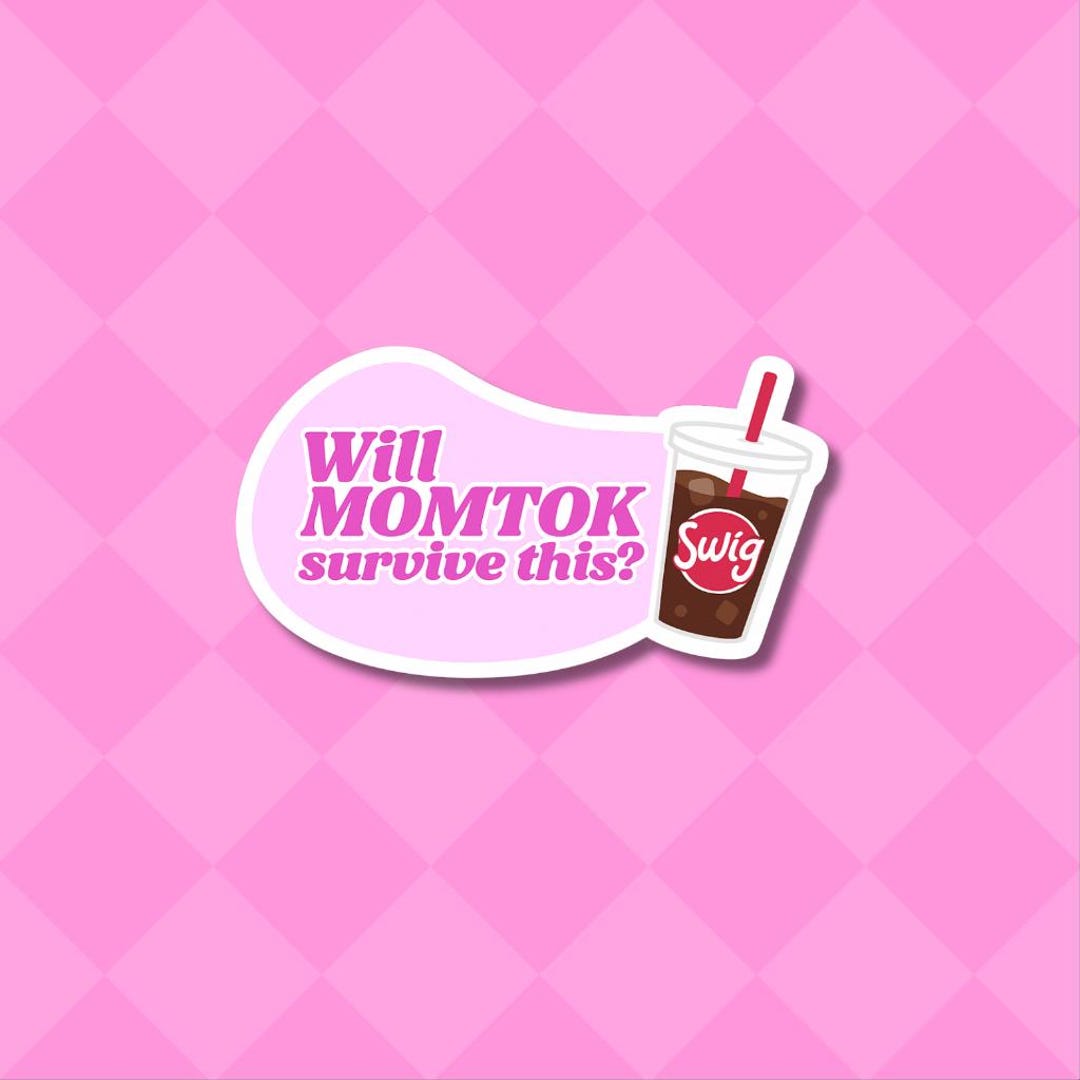 Will MOMTOK Survive This Sticker | Digital Download | Taylor Frankie ...