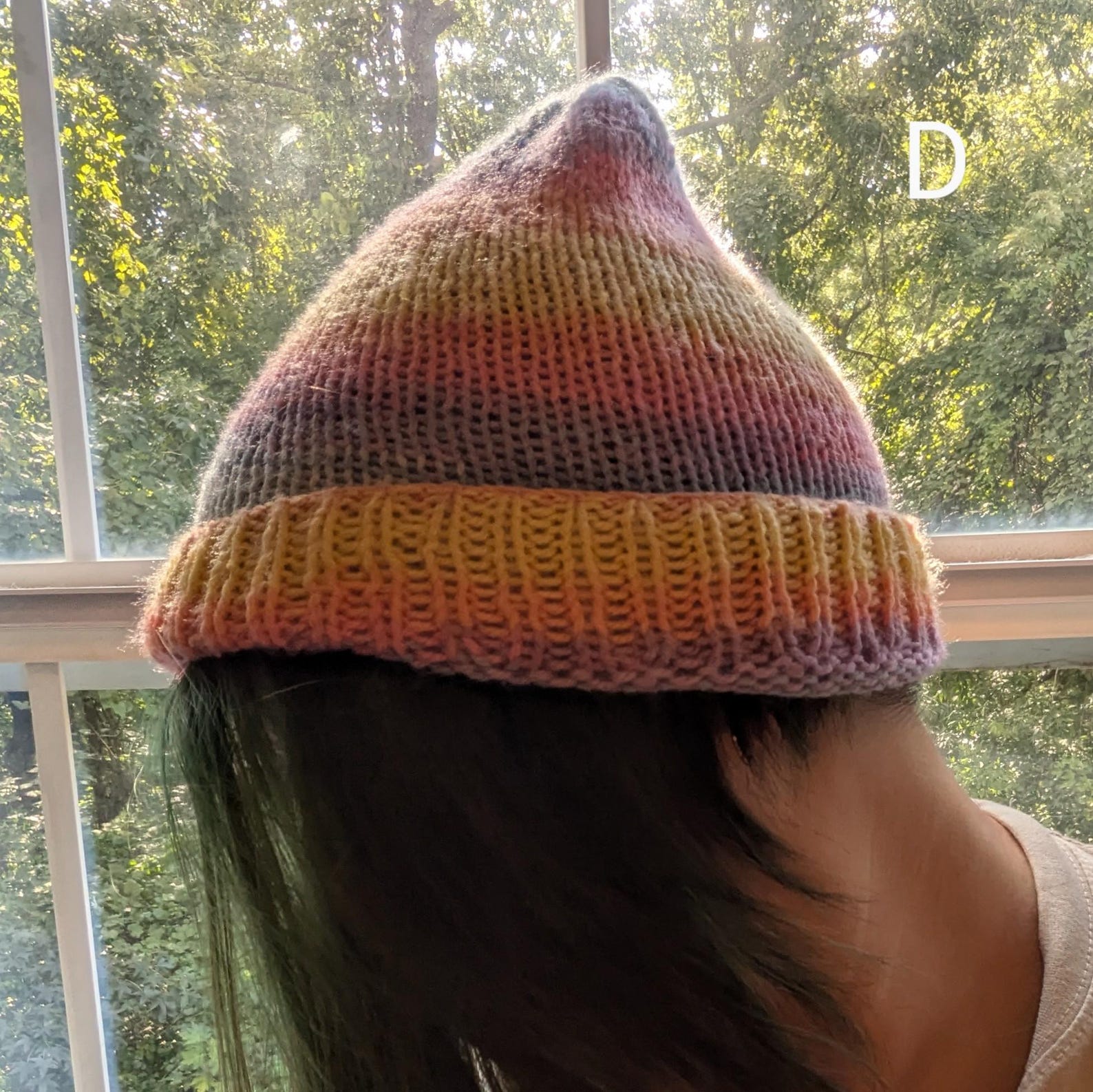 Pastel Sherbet Hand Knit Beanie Fall or Winter Hat - Etsy