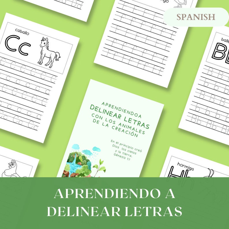 Tracing the Spanish Alphabet, Letter Tracing in Spanish, Learn to Write ...