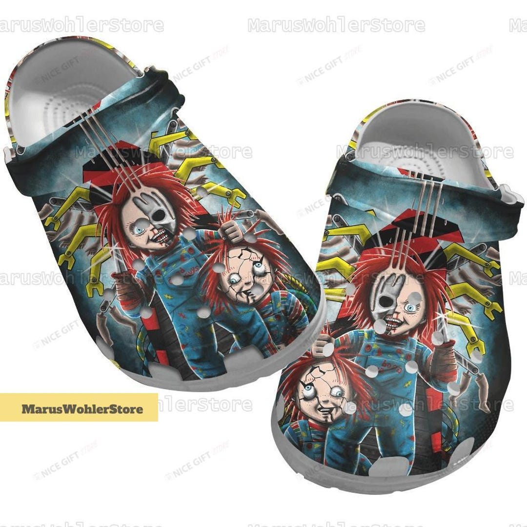 Halloween Chucky Shoes, Chucky Doll Sandals, Chucky Child's Play ...
