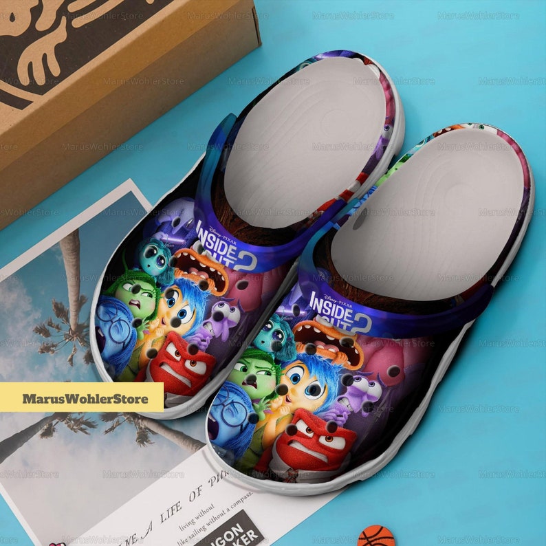 Inside Out 2 Shoes, Disney Inside Out Summer Shoes, Inside Out Pixar ...