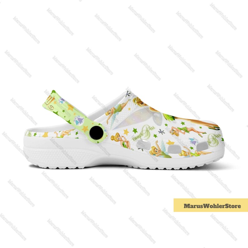 Disney Tinkerbell Shoes, Tinkerbell Women Shoes, Tinkerbell Pixie Dust ...