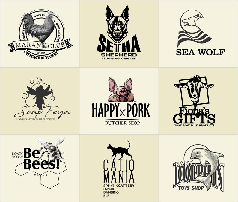 Crafted Identity: Bespoke Logo Designs Tailored to Elevate Your Brand ...