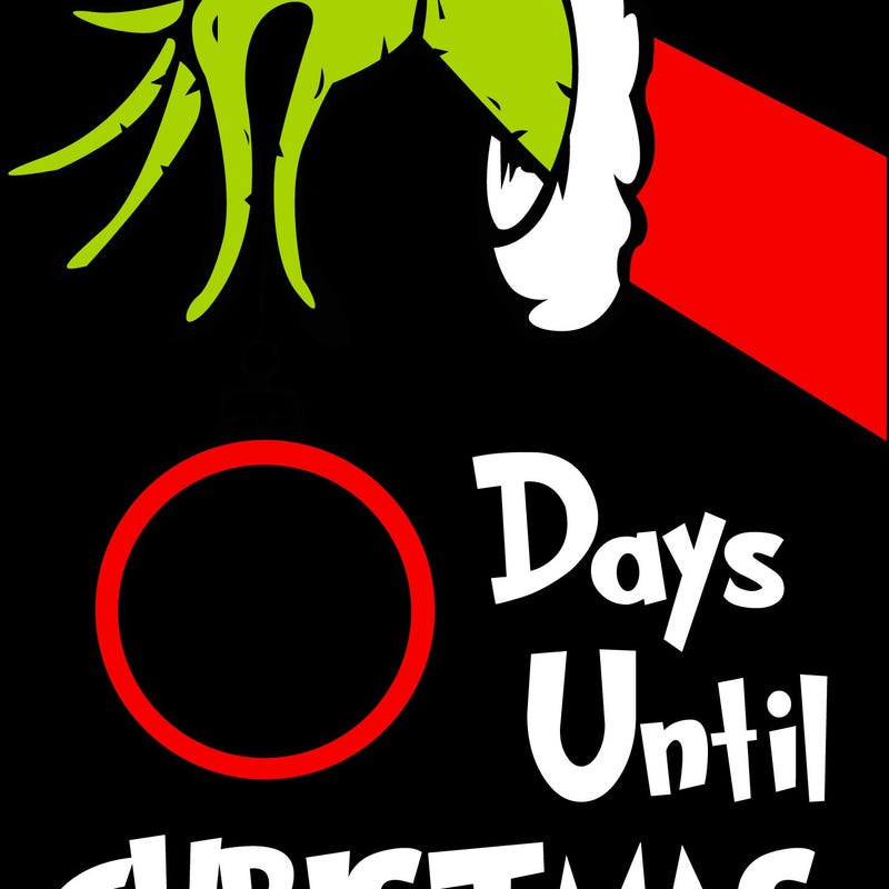 Grinch Countdown - Etsy