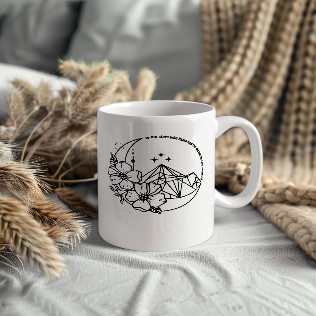 Velaris Mug, Fantasy Inspired Coffee Cup, Unique Literary Graphic Mug ...