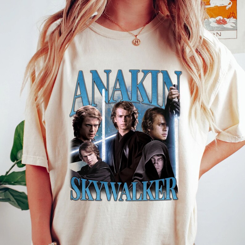 Anakin Skywalker Shirt, Anakin Skywalker Vintage 90' Shirt, Anakin Skywalker Classic Vintage ...