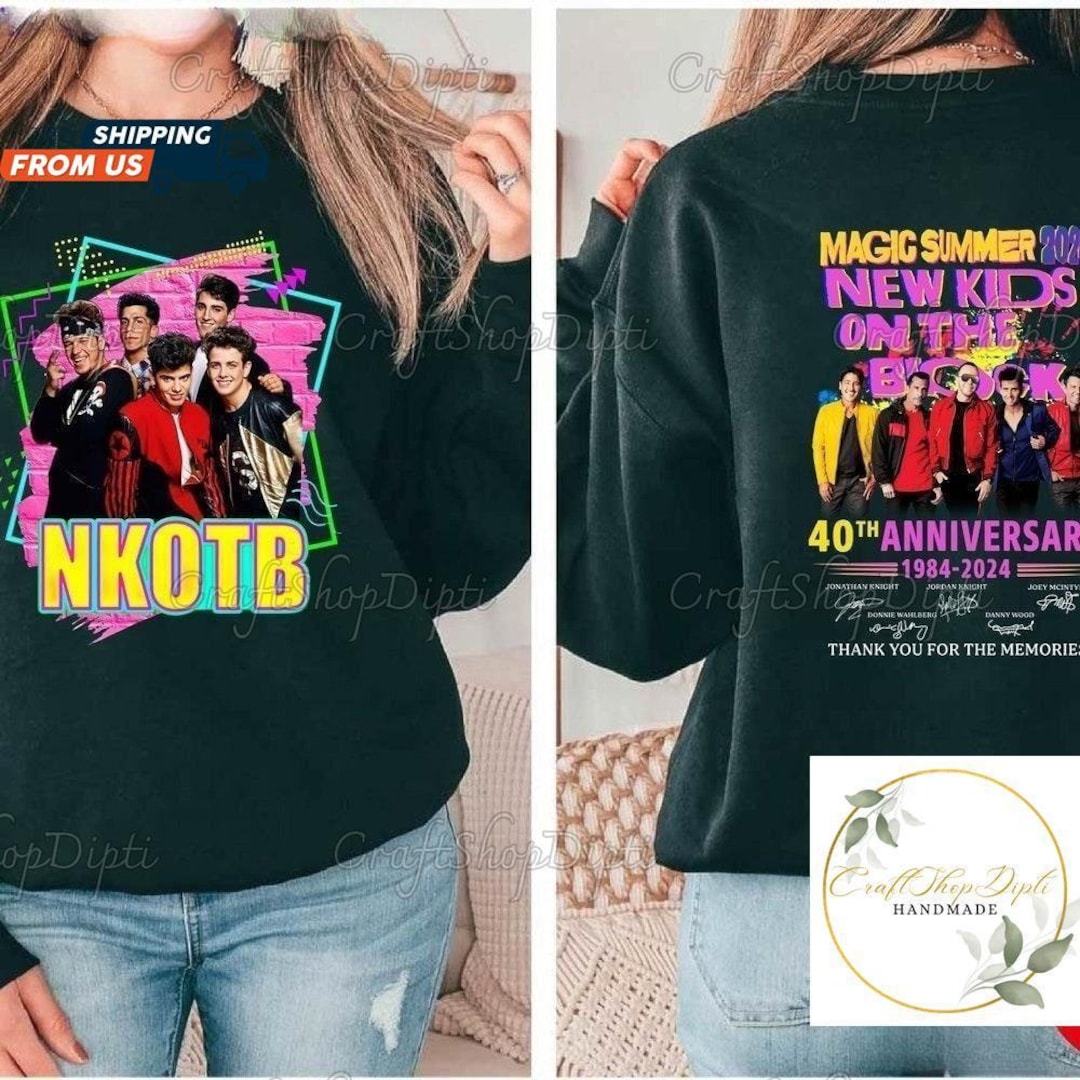 Nkotb Magic Summer 2024 40th Anniversary Shirt, New Kids on the Block ...