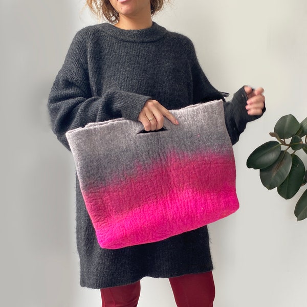Handmade Felt Bag - Etsy