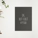 OK but First Hamotzi L Jewish Blessing Over Bread Art - Etsy