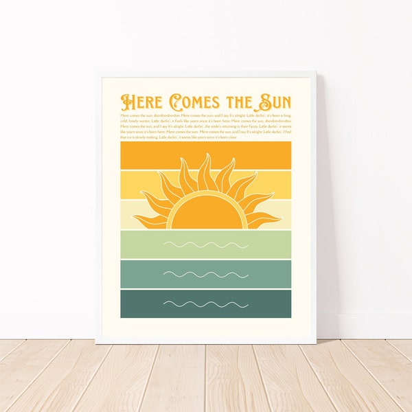 Here Comes the Sun - Etsy